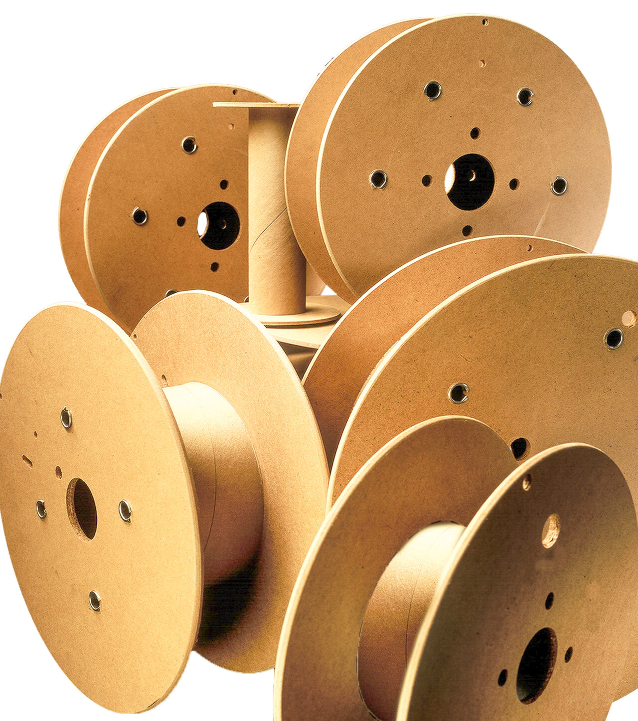 Carris Reels Products - Hardboard Reels - Carris Reels, Inc.